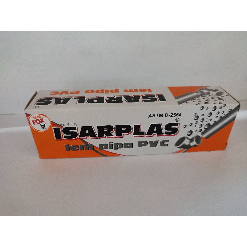 Jual Lem Pvc Isarplas /Lem pipa Pvs /Lem Isarplas 45g | Shopee Indonesia