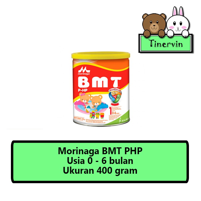 Jual Morinaga BMT PHP Susu Formula Tin 400gr | Shopee Indonesia