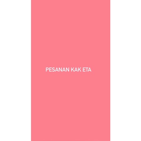 Jual PESANAN KAK ETA | Shopee Indonesia