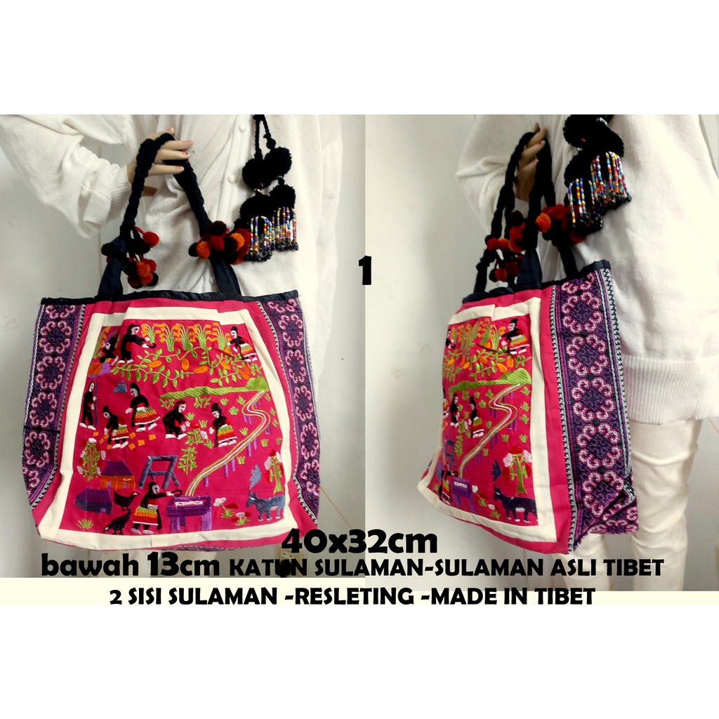 Jual TAS TIBET/TAS BOHO/TAS KHAS SUKU HMONG/SUKU THAILAND/ TAS HANDMADE ...