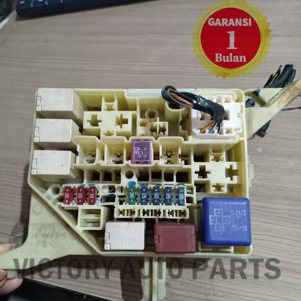 Jual Fuse Box sekring sikring mobil toyota vios limo ORI COPOTAN -abfb ...