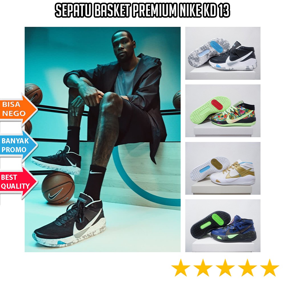 Jual Sneakers / Sepatu Basket Nike KD 13 Kevin Durant | Shopee Indonesia