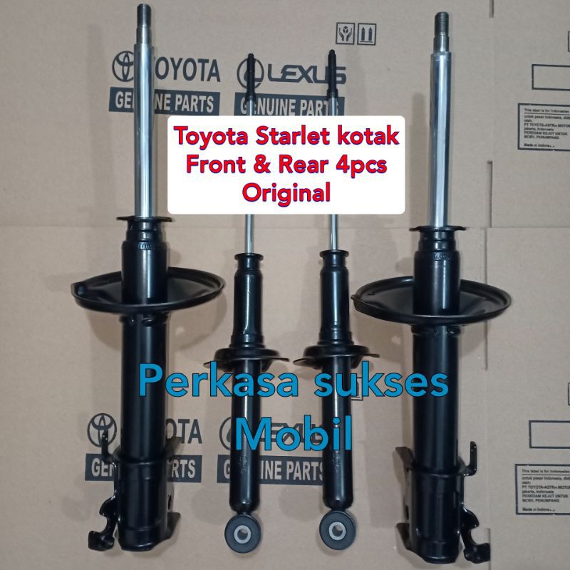 Jual shockbreaker shock absorber toyota Starlet kotak depan & belakang ...