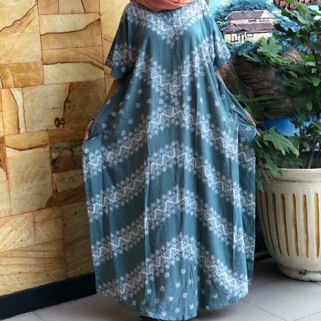 Jual Daster kelalawar panjang Batik Luza | Shopee Indonesia