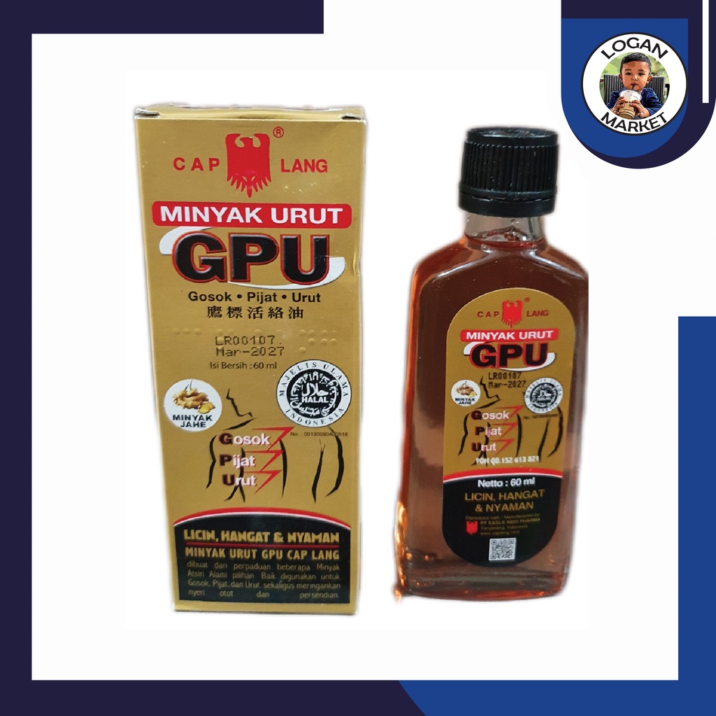 Jual GPU Minyak Urut Seluruh Varian 30 60 100 ml 30ml 60ml 100ml ...