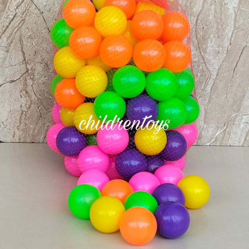 Jual Bola mandi anak anak / bola 60mm SH100 / bola mandi SNI | Shopee ...