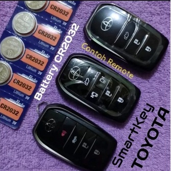 Jual Battery/Baterai/Batrai/Batre Untuk Kunci Remote/Remot Smart Key ...