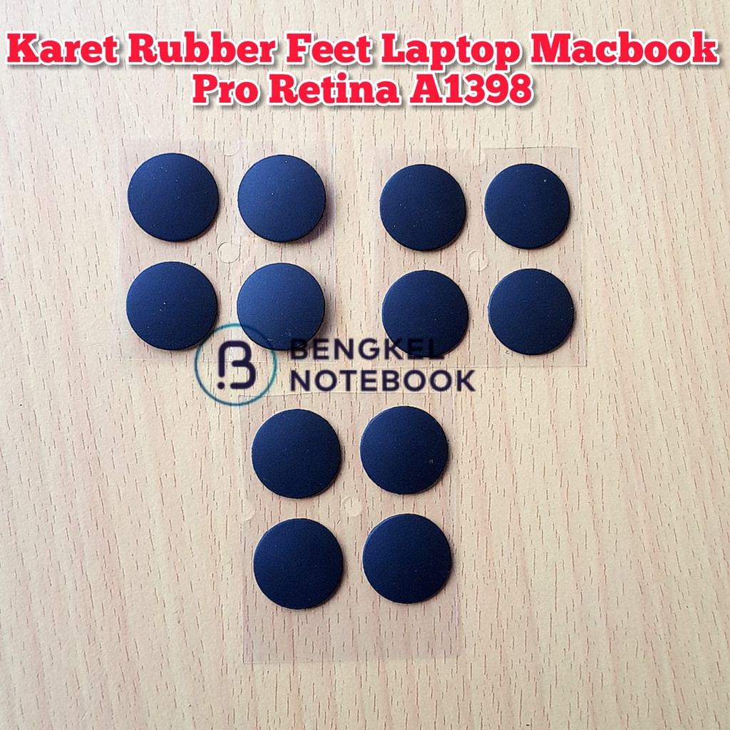 Jual Karet Rubber Feet Kaki Bantalan Laptop Air Pro Retina A1398 A1425 ...