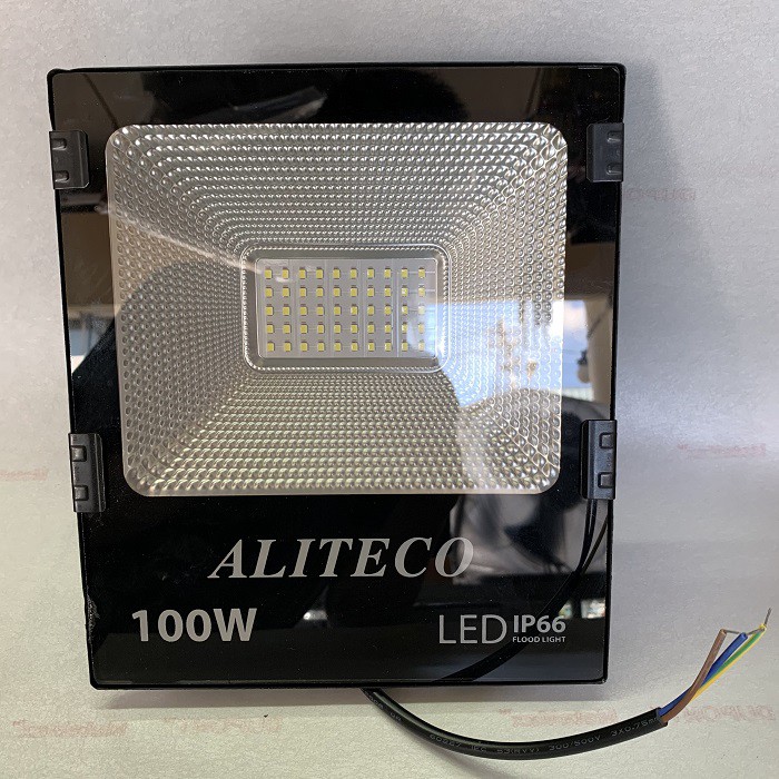 Jual Lampu Sorot LED 100W Aliteco Flood Light 100 W Tembak Outdoor 100 Watt | Shopee Indonesia