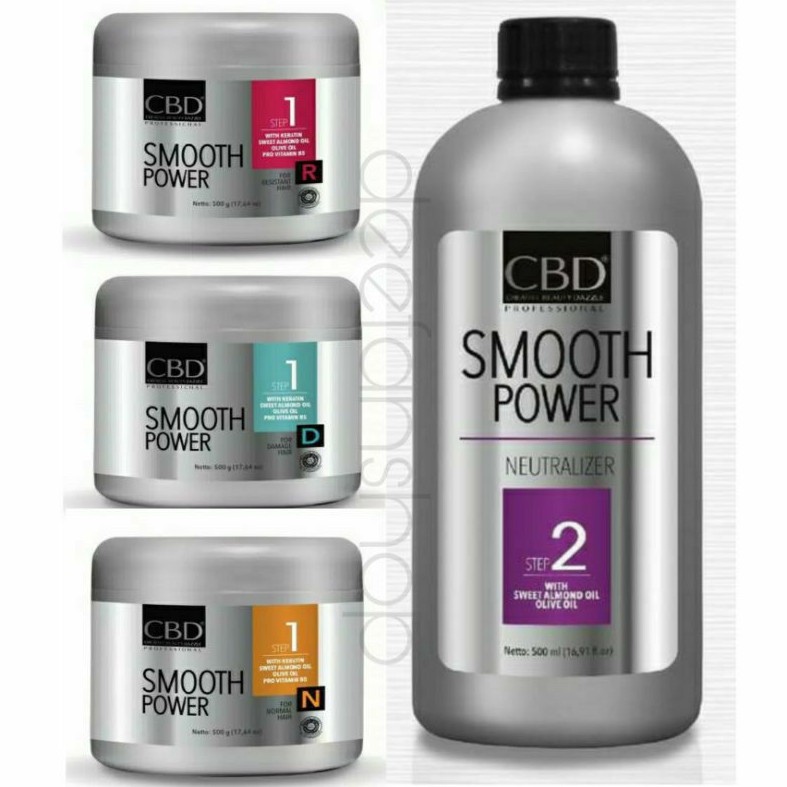 Jual CBD Smooth Power Keratin / Smothing Keratin 500gr [Original ...
