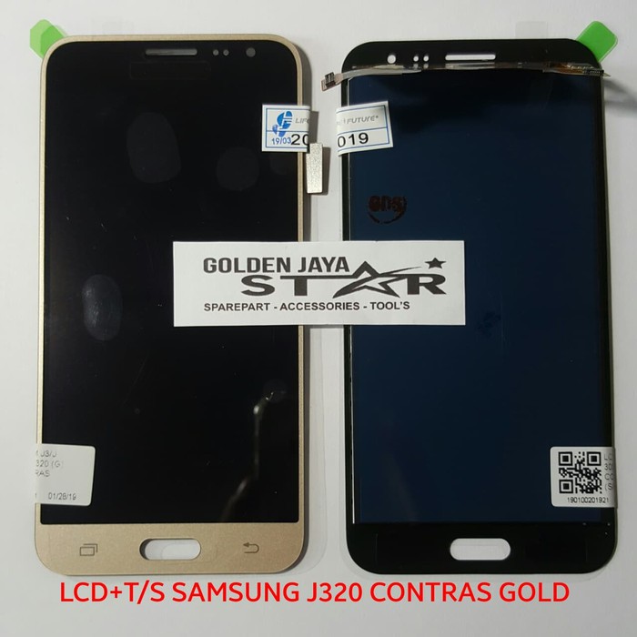 Jual LCD SAMSUNG J320 CONTRAS +TS (GALAXY J3 2016) | Shopee Indonesia