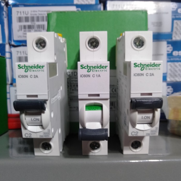 Jual Mcb Ic60N Schneider 1P 1A 2A 4A | Shopee Indonesia