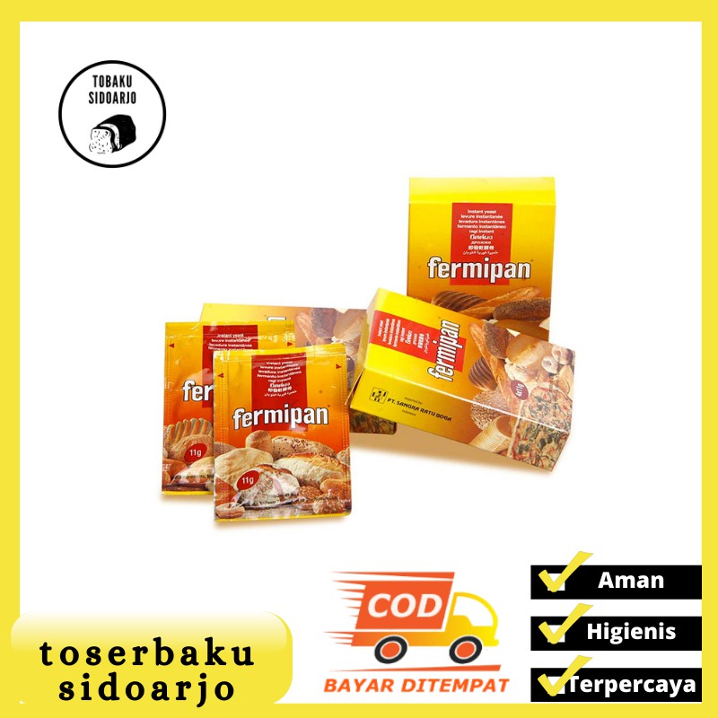 Jual Fermipan Sachet Ragi Instant 11gr (per sachet) | Shopee Indonesia