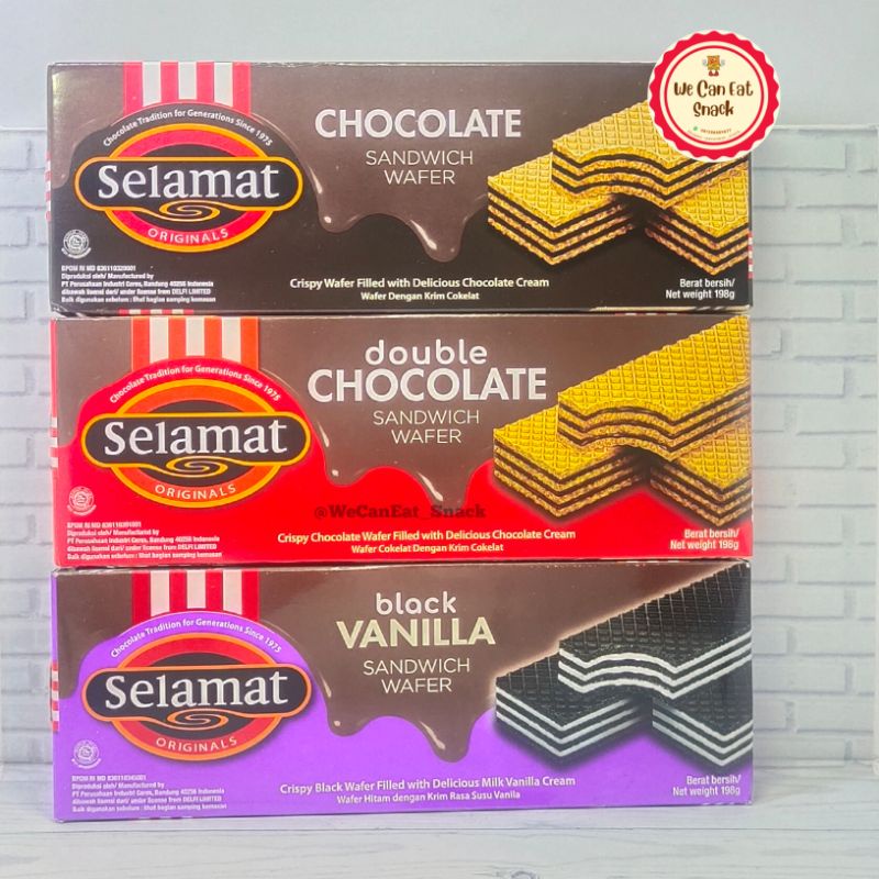 Jual Wafer Selamat all variant 145gr | Shopee Indonesia