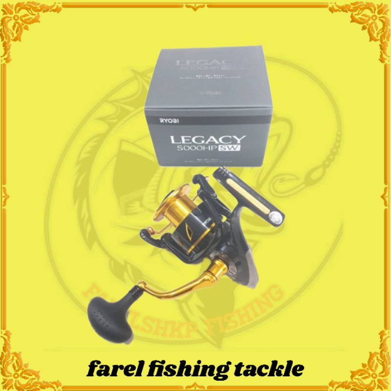 Jual reel ryobi legacy 5000 hp sw metal body | Shopee Indonesia