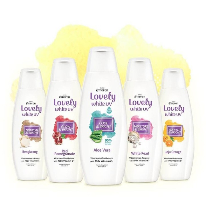 Jual LOVELY White UV hand body lotion 100 ml (kemasan baru) | Shopee ...