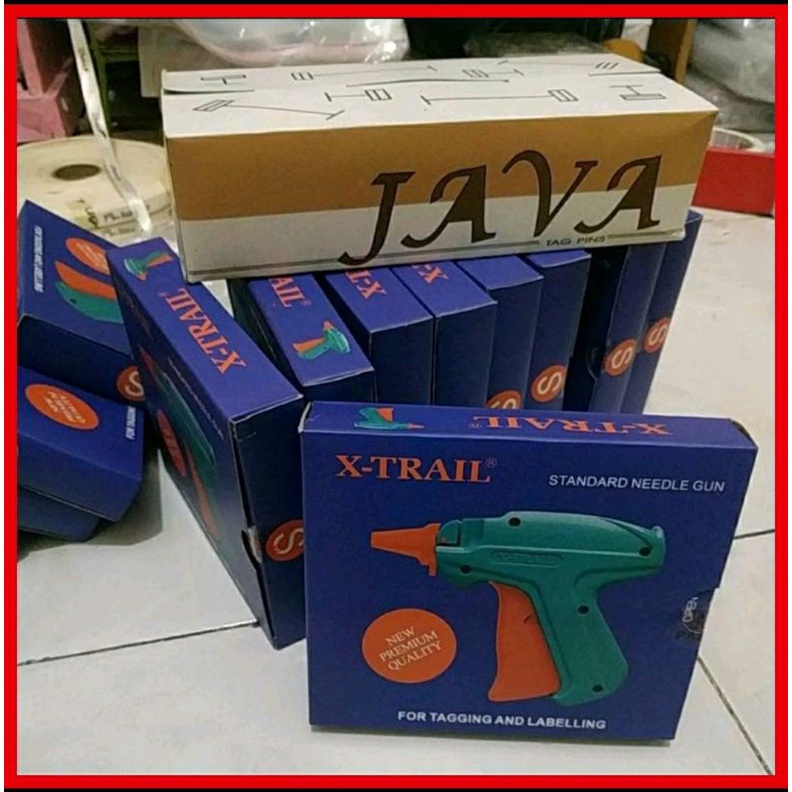 Jual Paket Alat Tembakan Tag baju Hangtag TagGun Label X-Trail Xtrail ...