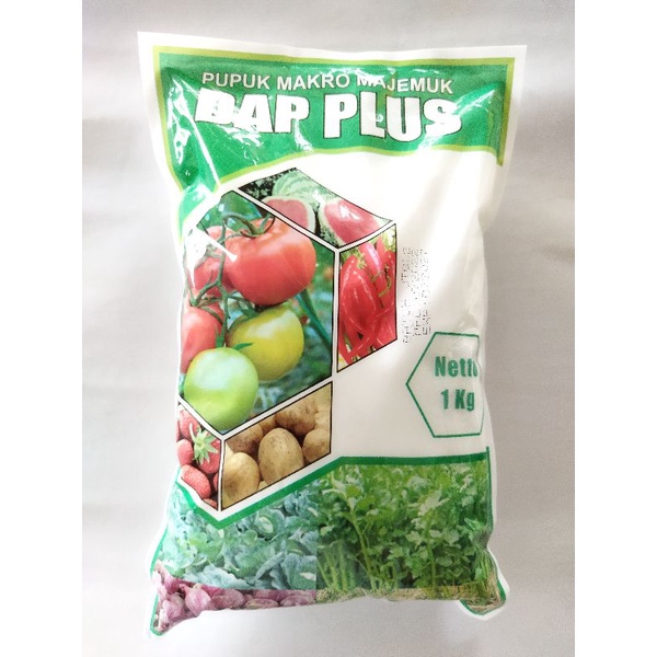 Jual Pupuk makro majemuk DAP PLUS 1kg, pupuk pertumbuhan, bukan ...