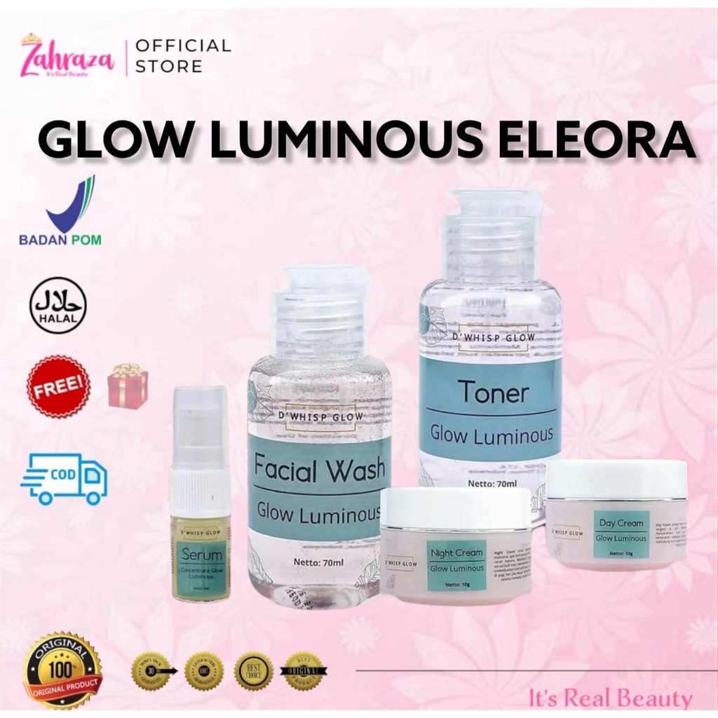 Jual ELEORA DWHISP GLOW ELEORA GLOW LUMINIOUS (BRIGHT) | Shopee Indonesia