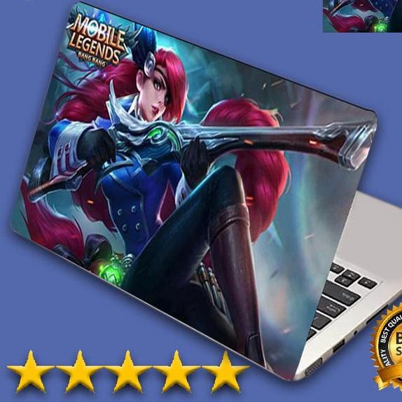Jual Garskin Laptop Mobile Legends Hero Lesley Skin Laptop Stiker ...