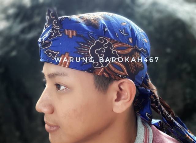 Jual Blangkon iket sunda -totopong batik cirebon-udeng batik sunda ...