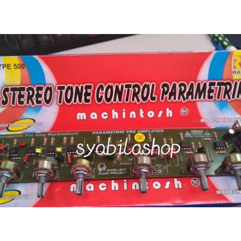 Jual KIT TONE CONTROL STEREO PARAMETRIK PRE AMPLIFIER MACHINTOSH RANIC ...