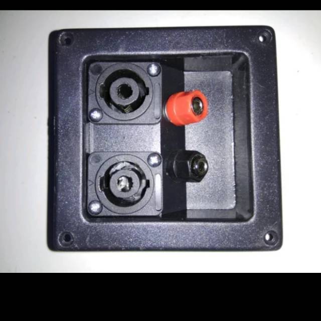 Jual Terminal box speaker terminal bok Speaker Terminal speakon 3 in 1 ...