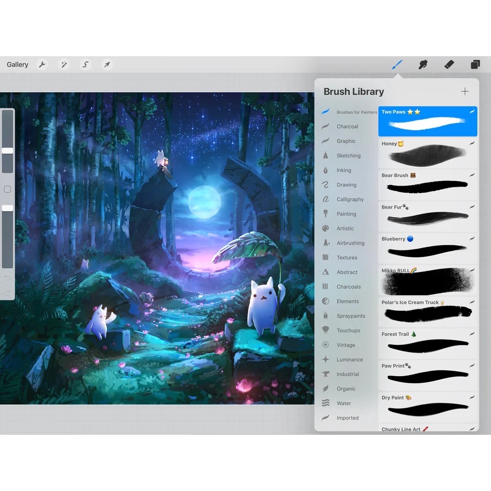 Jual Procreate Brush - Brushes for Painters by AngryMikko | Shopee ...