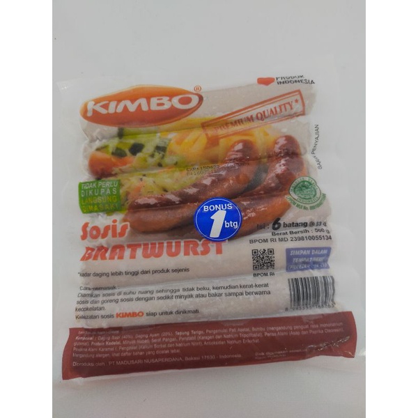 Jual Kimbo Sosis Bakar Jumbo 6+1 Batang | Shopee Indonesia