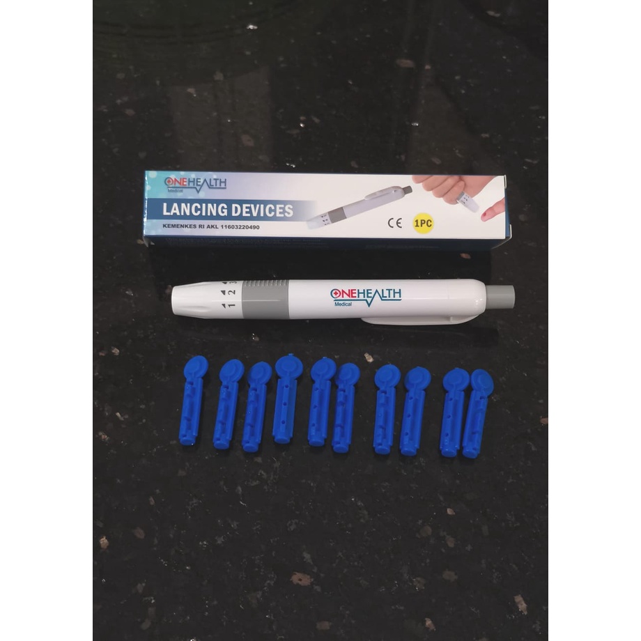 Jual Pen / Pena Lancet Bekam Lancing Device GENERAL CARE | Shopee Indonesia