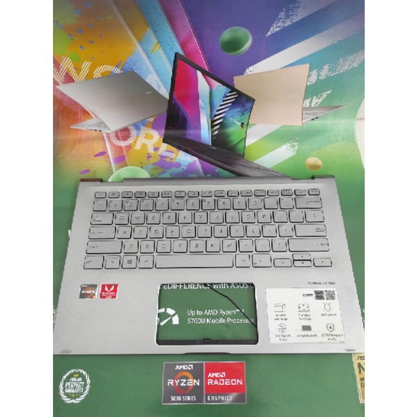 Jual FRAME KEYBOARD ASUS ORIGINAL UM462DA ZENBOOX FLIP 14 - MULUS ...