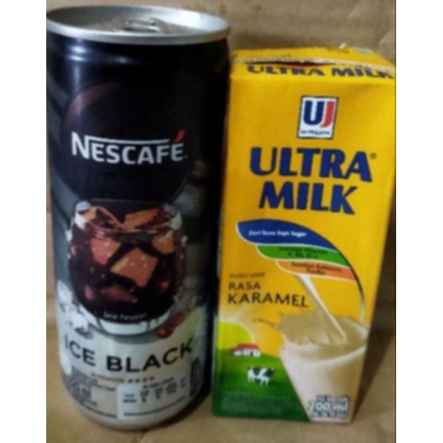 Jual nescafe ice black ultra milk karamel | Shopee Indonesia