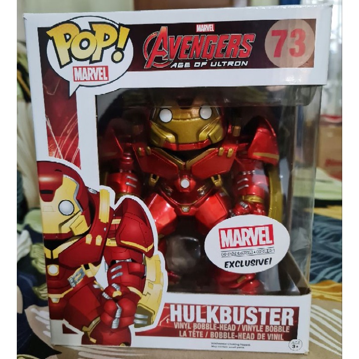 Jual Funko Pop! Avengers Age Of Ultron Iron Man Hulkbuster 73 | Shopee ...