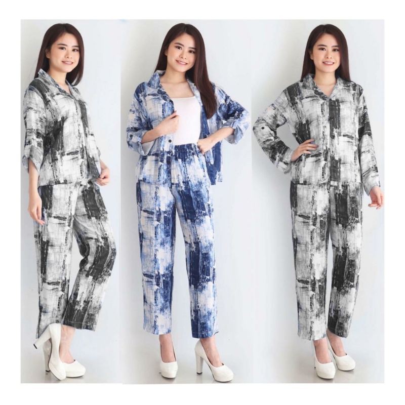 Jual Beta Fashion ONE SET TIE DYE | Shopee Indonesia