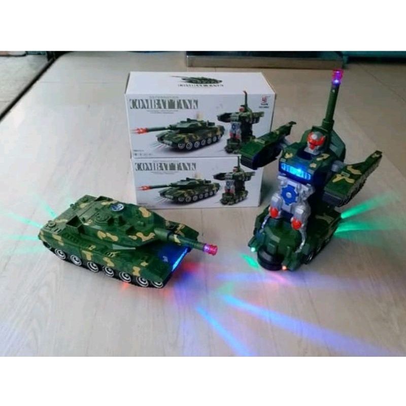 Jual OBRAL TOYS... MAINAN MOBIL ANAK2 TANK JADI ROBOT (COMBAT TANK) DAN ...