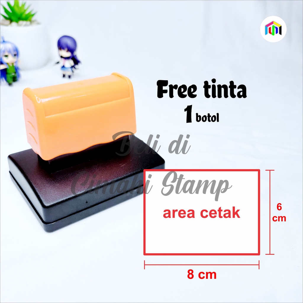 Jual CETAK CUSTOM STEMPEL FLASH JUMBO / STEMPEL BESAR UNTUK CAP KARDUS ...