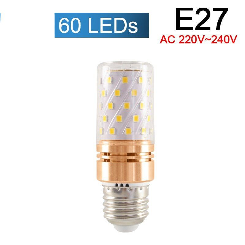 Jual lampu LED hemat energi Corn Light Bulb E27 W60 LED SMD2835 Cold ...