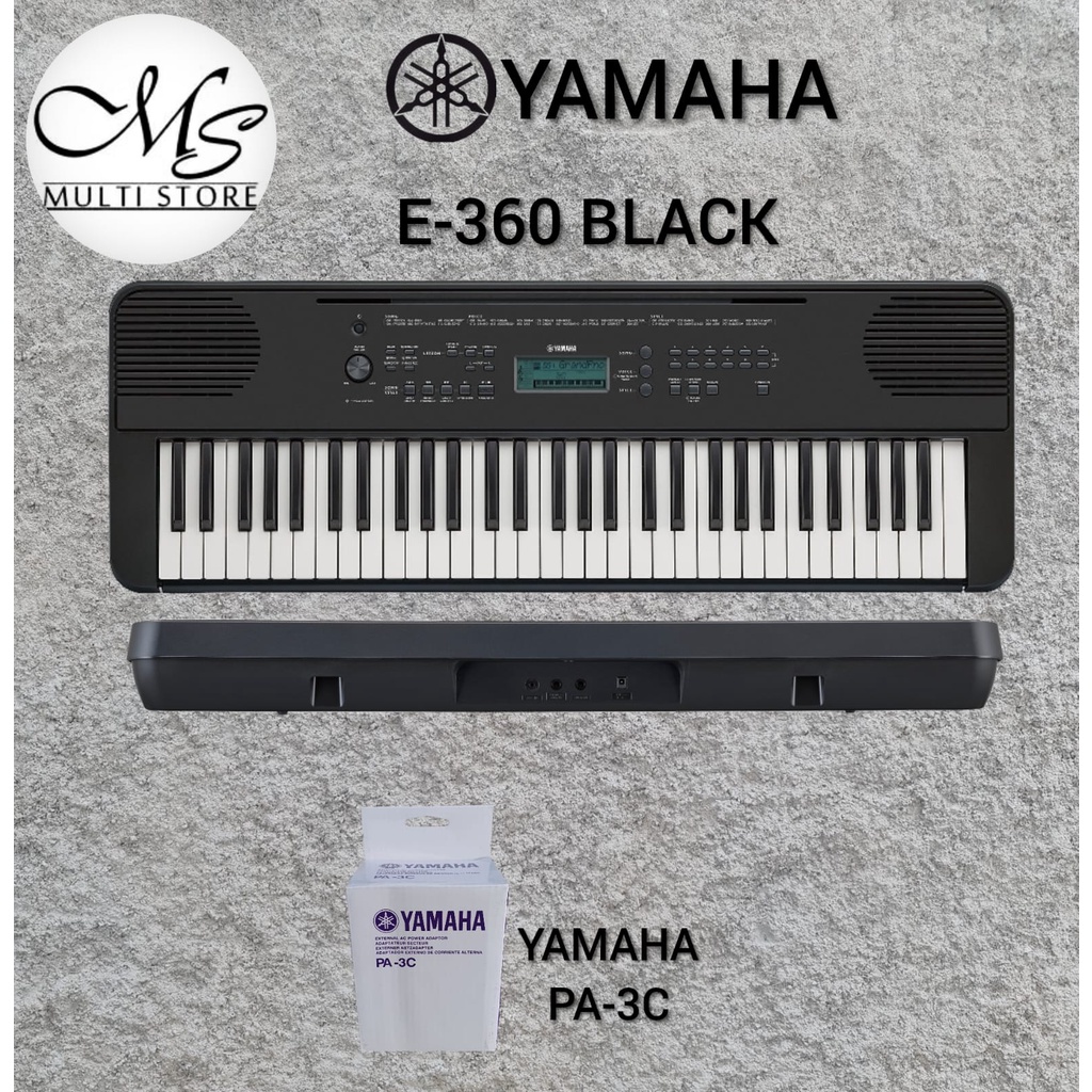 Jual KEYBOARD YAMAHA PSR E360 - E 360 - E360B - E360 B - E 360B - E 360 B | Shopee Indonesia
