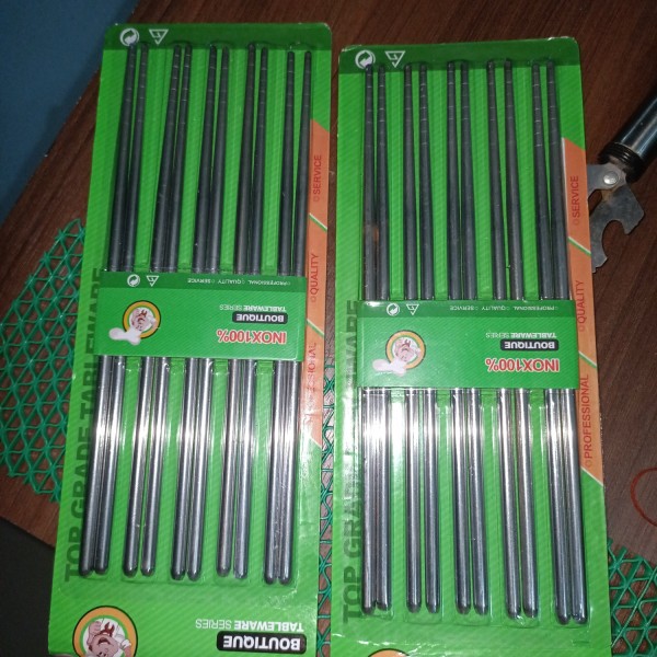 Jual Sumpit besi Vakum Stainless Steel (1 Set Isi 5) FORTUN | Shopee ...