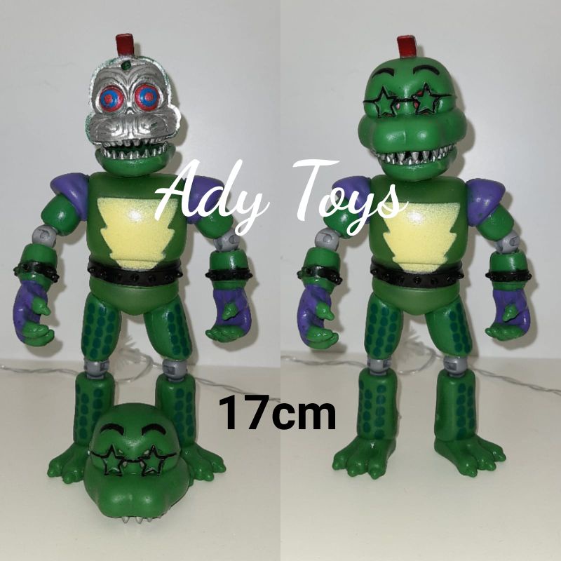 Jual FNAF Figure10cm - 17cm / Five Nights At Freddy / Montgomery Gator ...