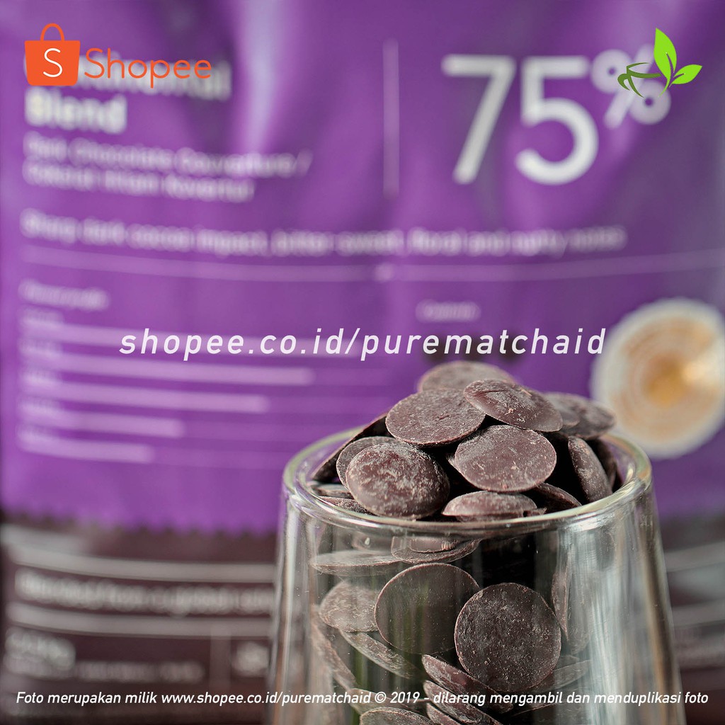 Jual Embassy Chocolate - CONTINENTAL 75% 1kg Dark Couverture Cokelat ...