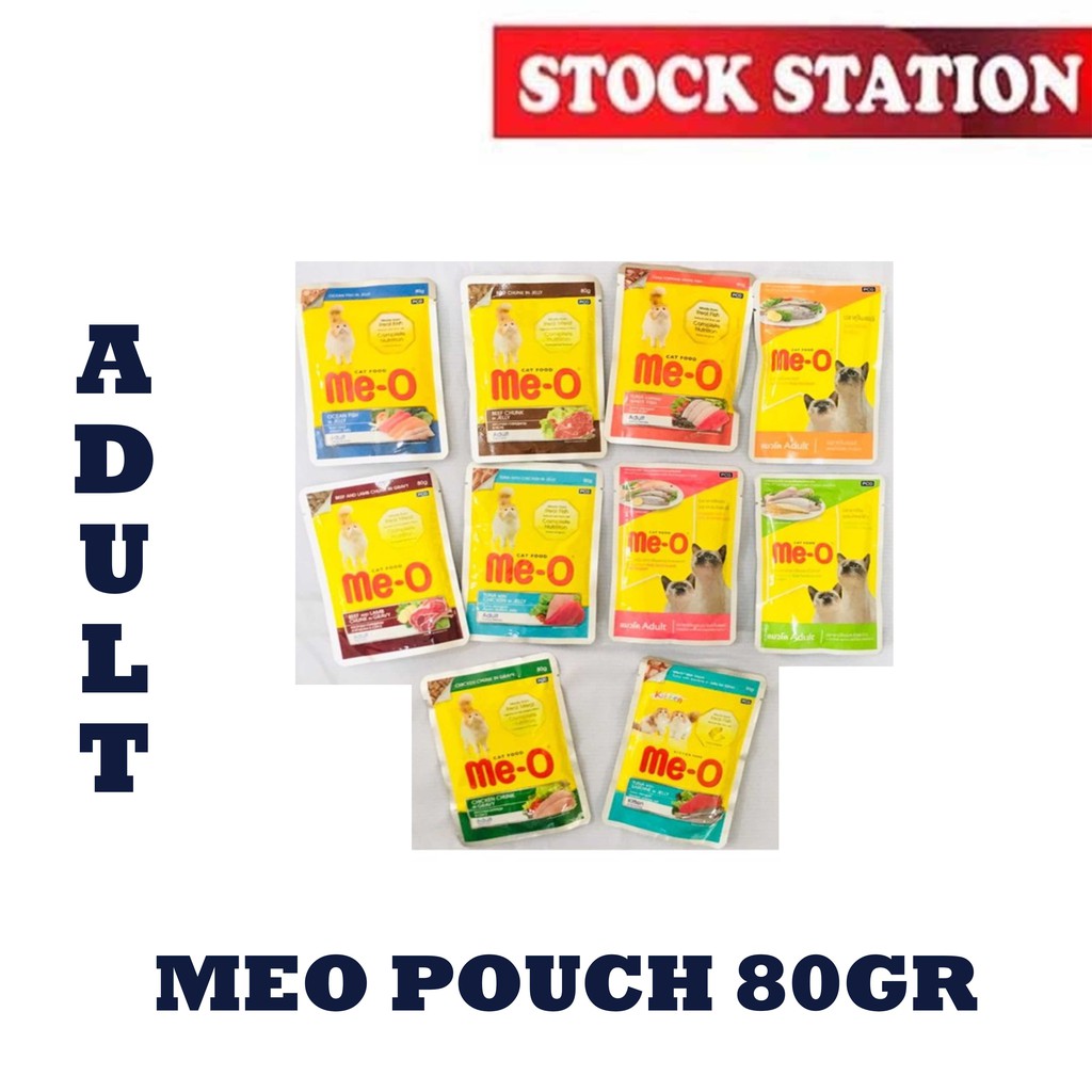 Jual MEO POUCH ADULT 80gr All Variant | Shopee Indonesia