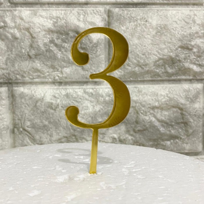 Jual CAKE TOPPER NUMBER TOPER KUE ANGKA HIASAN PUDING UMUR | Shopee ...