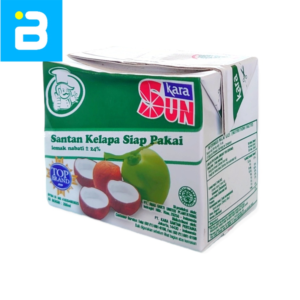 Jual Sun Kara Santan kelapa 200 ML | Shopee Indonesia