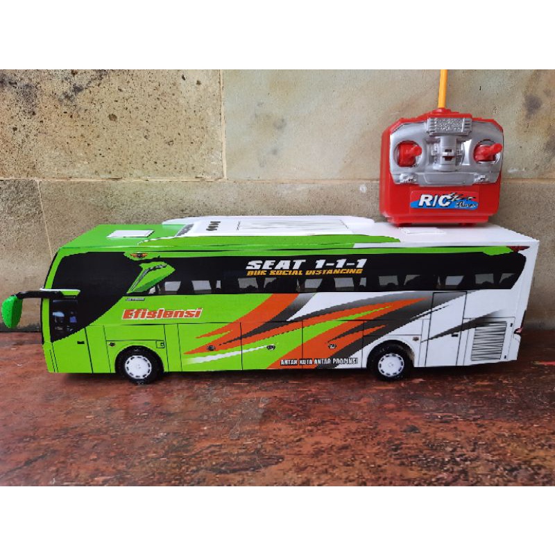 Jual Miniatur bus RC Efisiensi ( Remot Control ) DETIL RAPIH FULL ...