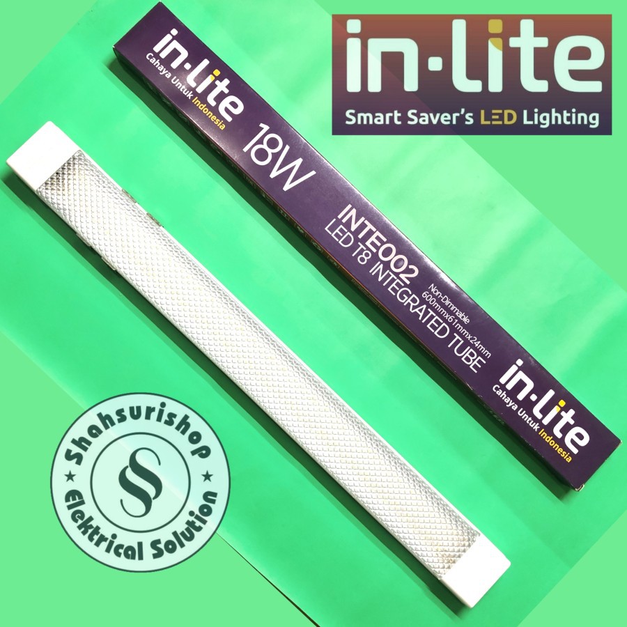 Jual LAMPU LED T8 INTEGRATED TUBE PRISMATIC INTE002 18W 18 W WATT IN ...