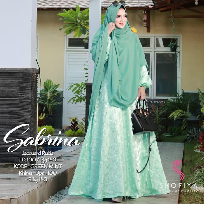 Jual Baju Gamis Sabrina Set Syari Ori Shofiya Longdress | Shopee Indonesia