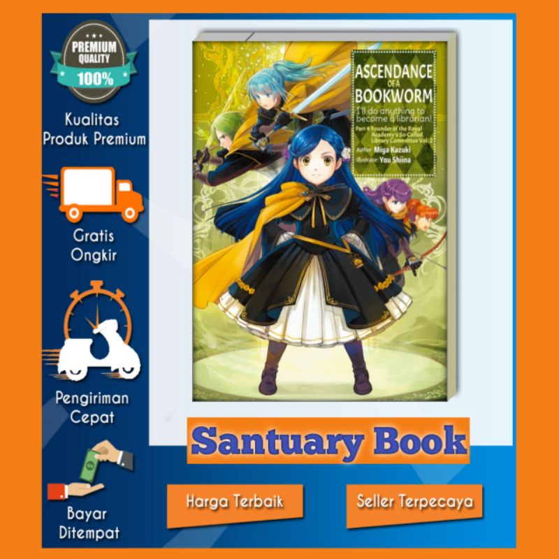 Jual Ascendance Of a Bookworm Vol.1 sd 11 (Light Novel) | Shopee Indonesia