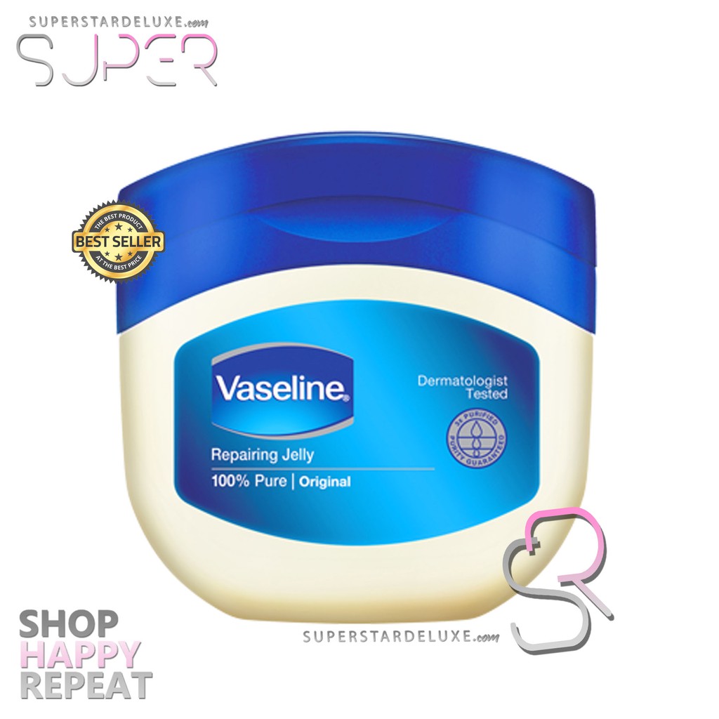 Jual Vaseline 100% Pure Petroleum Jelly Original 49 Gram | Shopee Indonesia