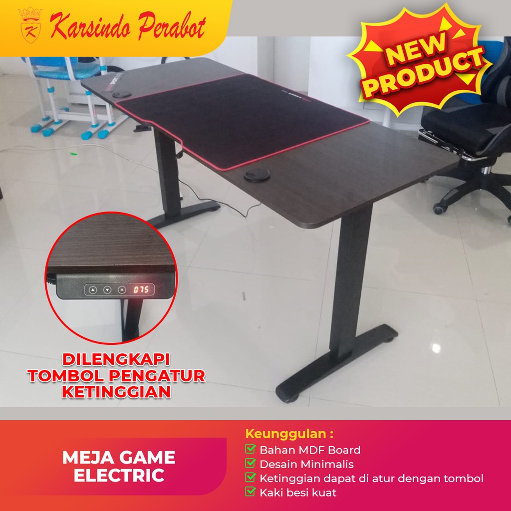 Jual Meja Game Elektrik / Gaming Table Electric | Shopee Indonesia
